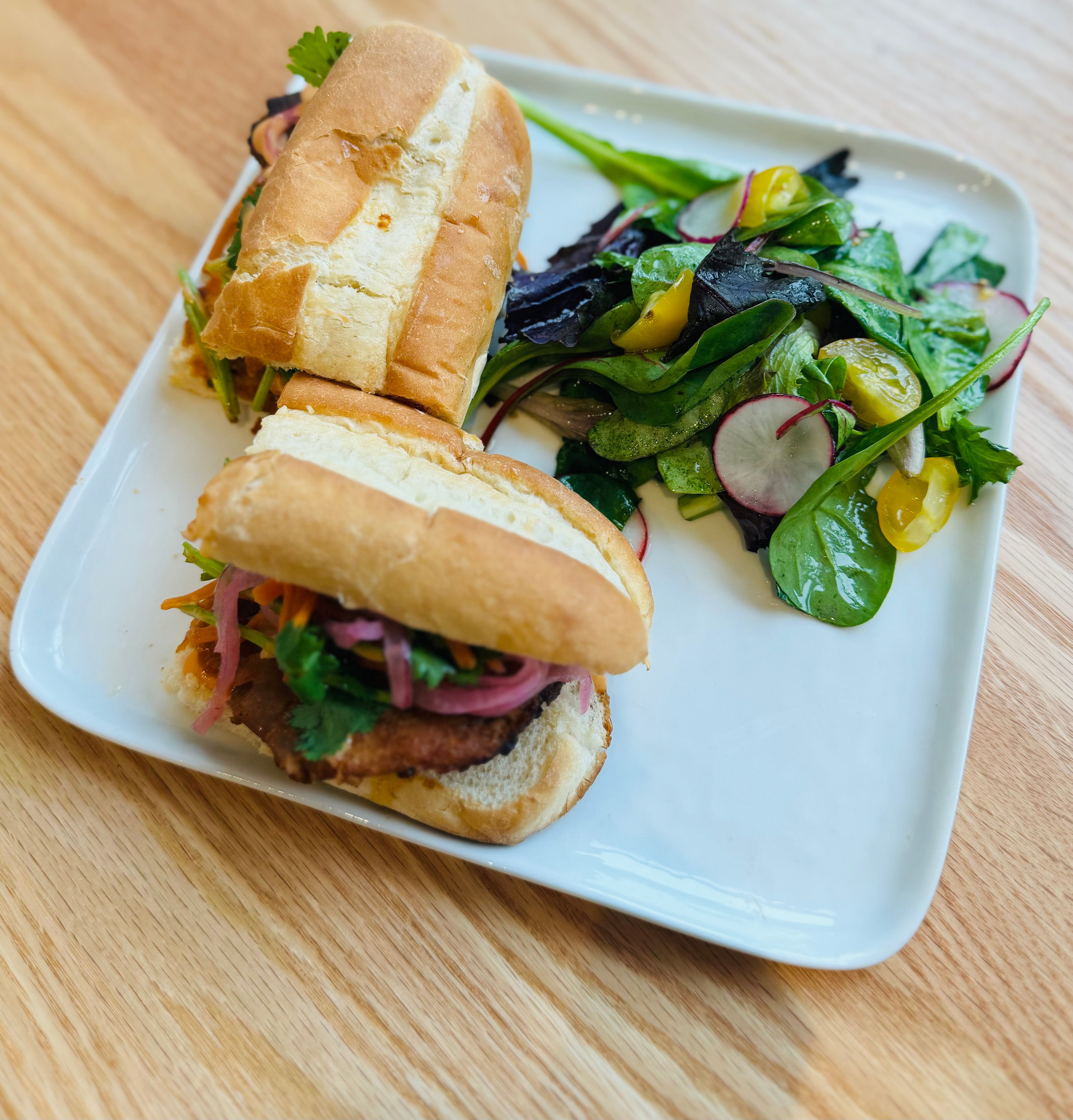 Tandoori Chicken Sandwich Platter | thesimplefare